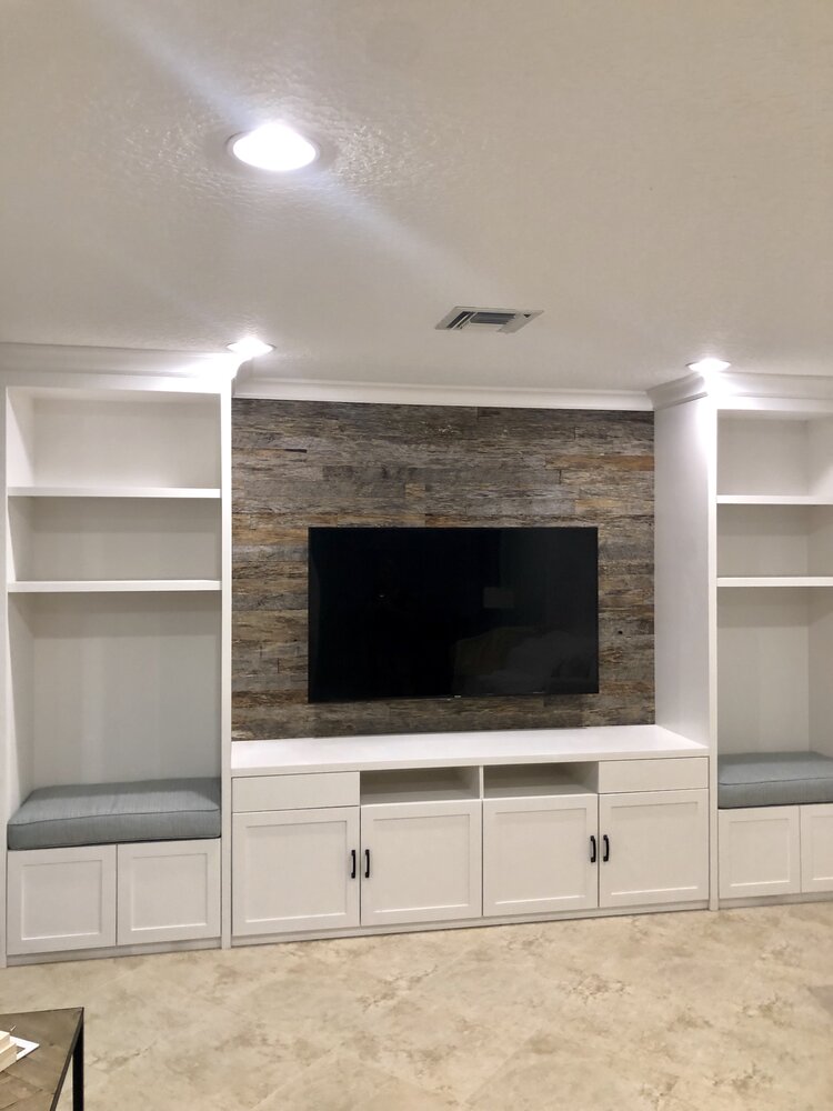 Custom Bookcases South FL - Levi Harper Design