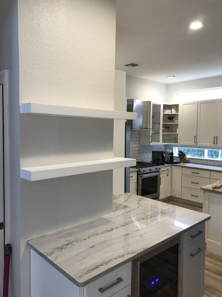 Custom Shelves South FL - Levi Harper Design