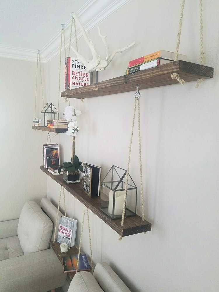 Custom Shelves South FL - Levi Harper Design